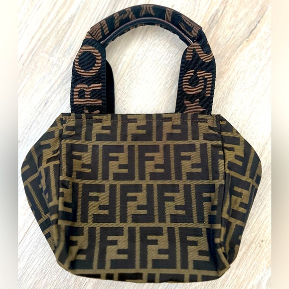 Bags | Authentic Vintage Fendi Mini Tote Bag | Poshmark